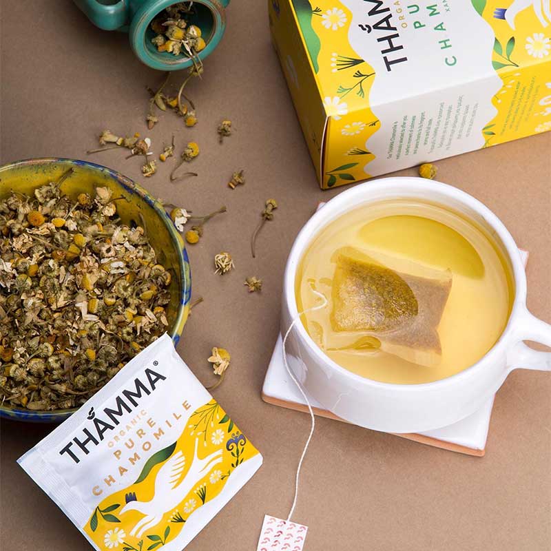 Thamma Pure Chamomile Βιολογικό αφέψημα 12φακελάκια x1.5gr - GoNatural ...