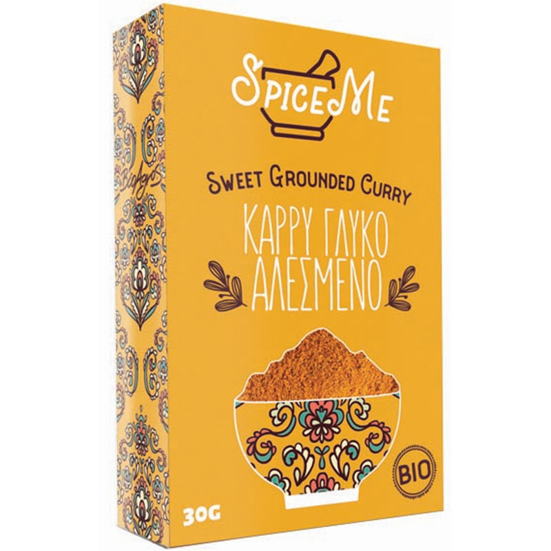 Κάρρυ Γλυκό Αλεσμένο Βιολογικό Spice Me 30gr - GoNatural eshop