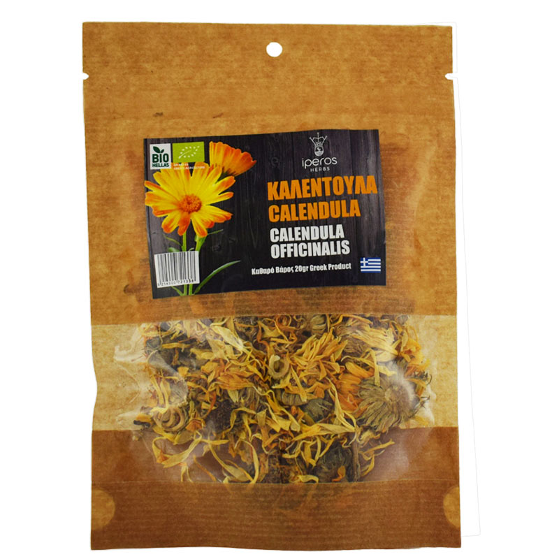 Καλέντουλα Calendula officinalis Iperos Herbs Calendula 20gr Bio - GoNatural eshop