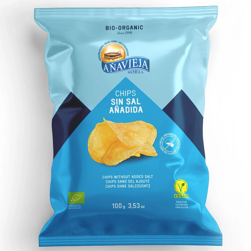 Πατατακια Σε Ηλιελαιο Χωρις Αλατι Bio Anavieja 100gr - GoNatural eshop