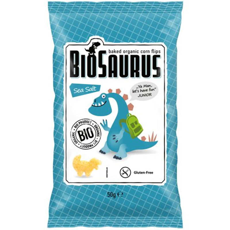 Vegan Γαριδάκια με Αλάτι Biosaurus Bio McLloyd's 50g - GoNatural eshop